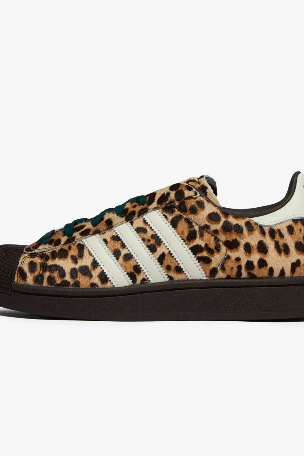 Adidas Mujer Superstar II Leopard Dark Brown Ivory – Newcop
